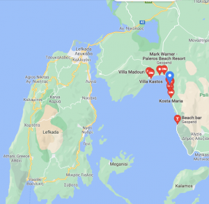 Contact - Villa Petalouda in Paleros